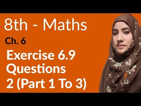 8th Class Math, Factorization,Simultaneous Equations Ex 6.9 Q 2 (part 1 to 3)- 8th Class Maths ...