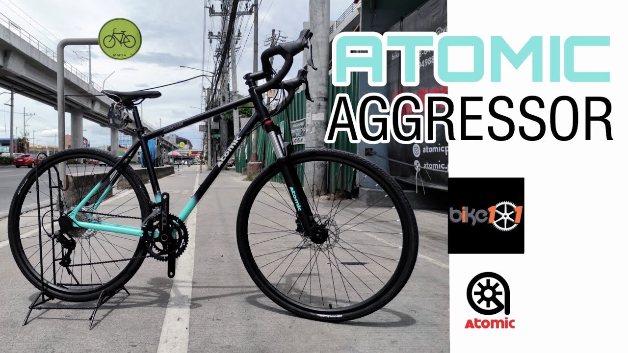 ATOMIC AGGRESSOR GRAVEL BIKE | BIKE CHECK | BAGONG BAGONG FROM ATOMICPH ...