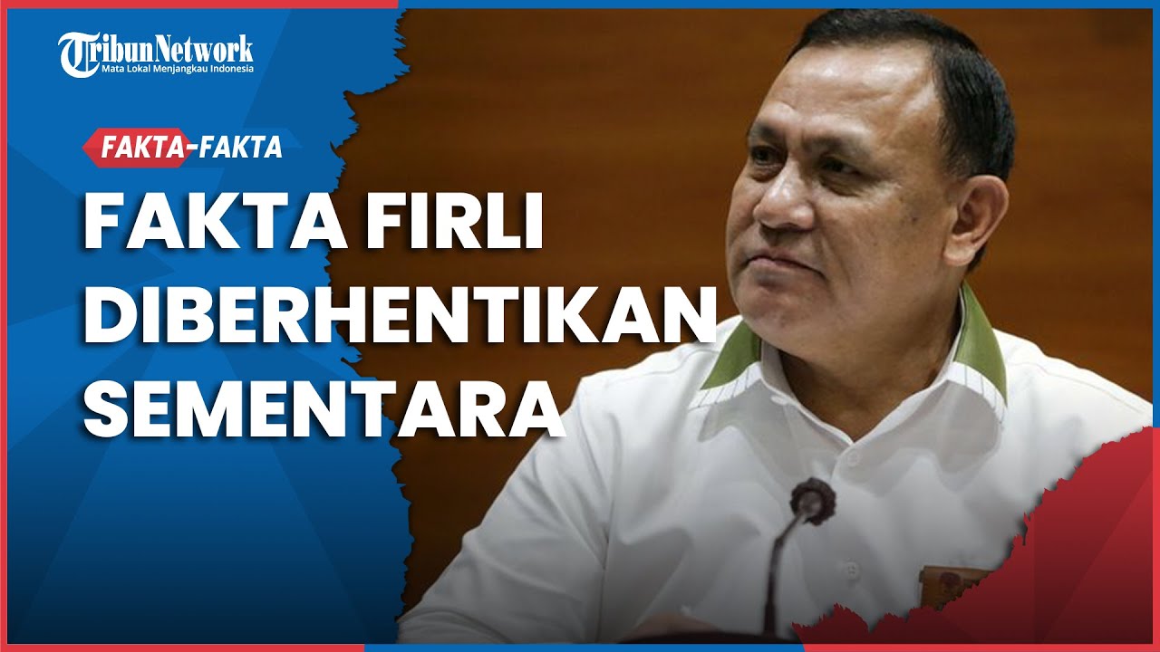 Fakta-fakta Jokowi Berhentikan Firli Bahuri Sebagai Ketua KPK - YouTube