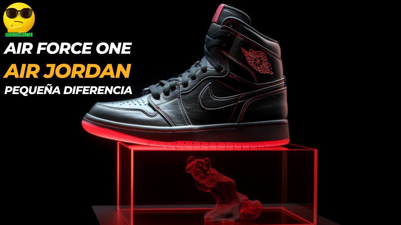 Nike Airforce one y Air jordan. Cuales son las diferencias? - YouTube