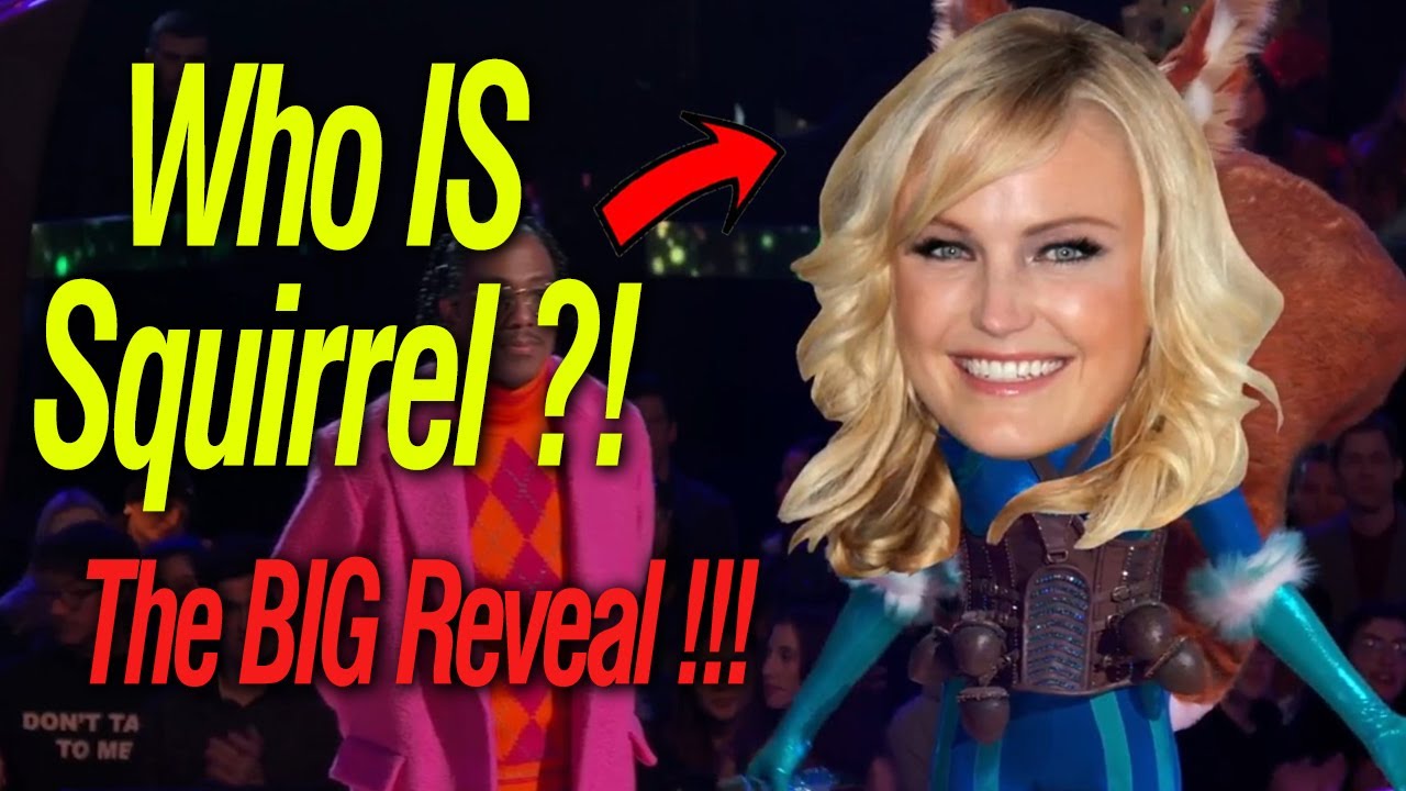 Squirrel Reveal !!! - The Masked Singer - Season 9 - YouTube