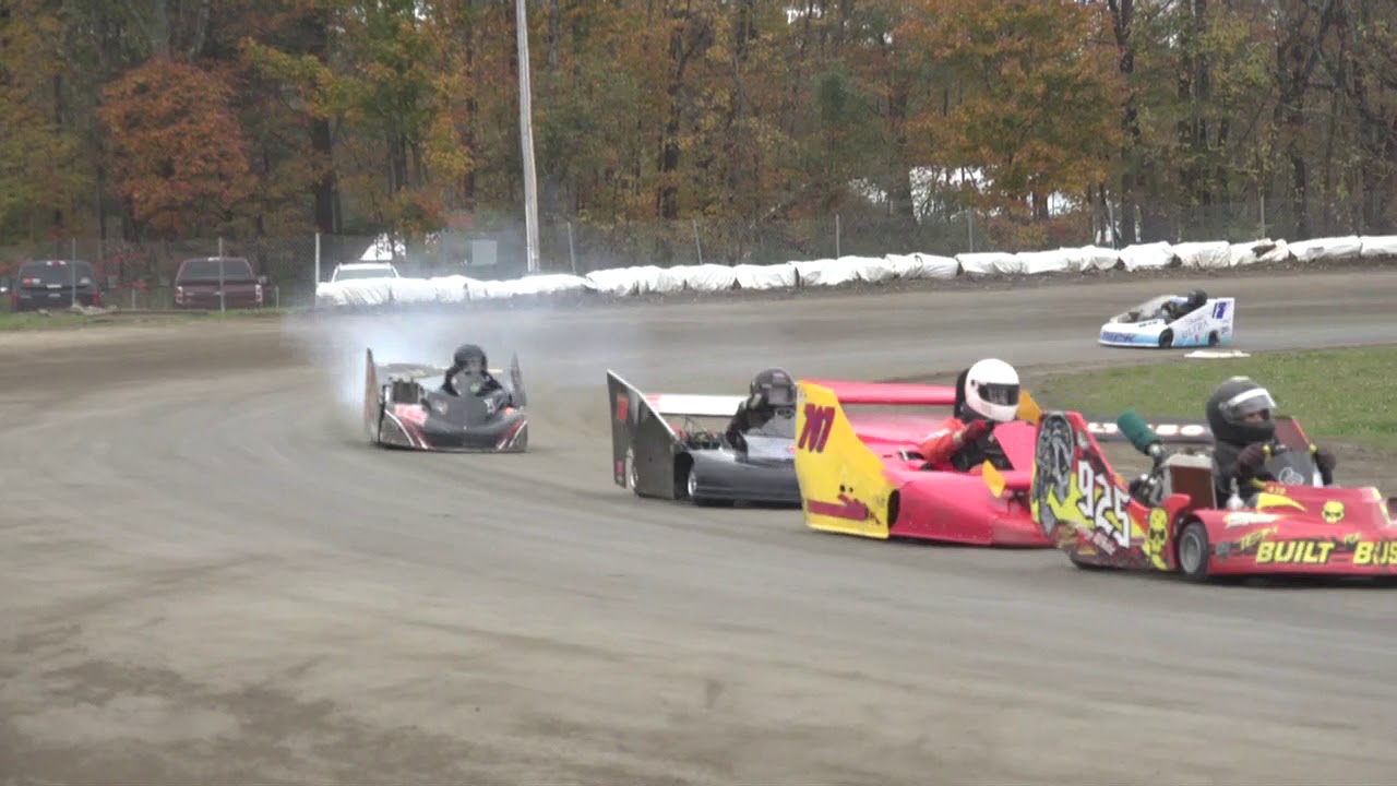 10-14-17 UAS NE Championship Heat 3 at Caroga Creek Speedway - YouTube