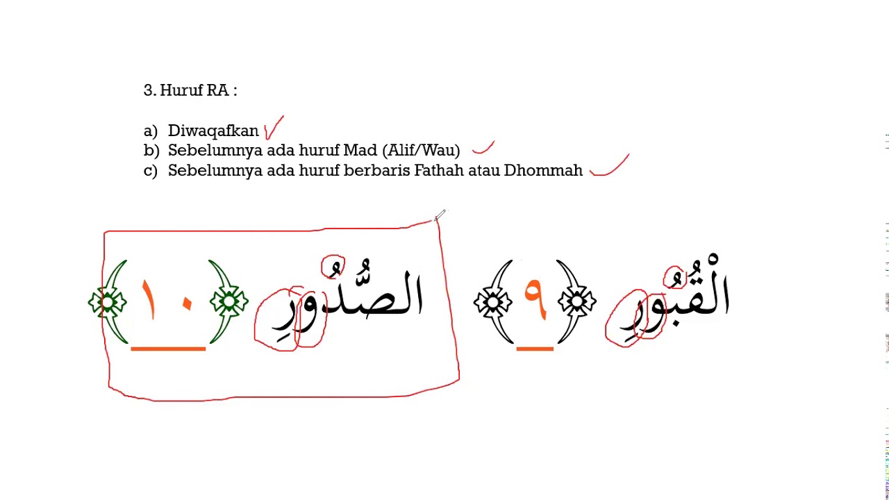 Primary 5 (Hukum Huruf Ra 2) - YouTube