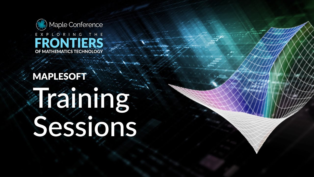 Visualization: Going Beyond Plot and Plot3d | Training Session at Maple ...
