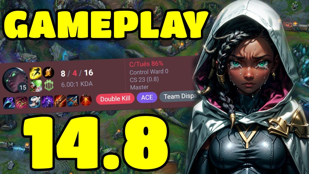 Senna Gameplay In High Elo With Huge Team Diff 14.8 - YouTube