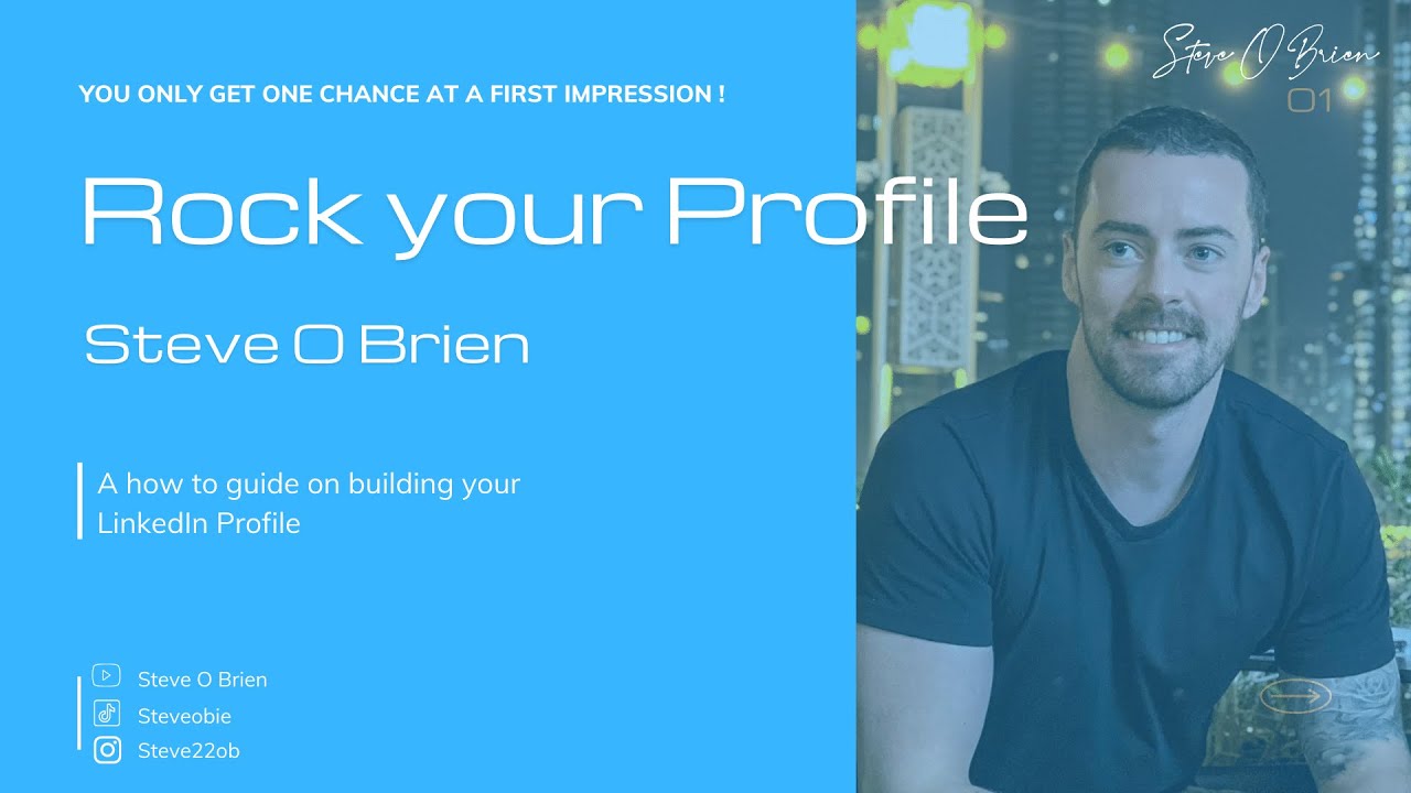 Free Linkedin Rock Your Session - Steve O Brien - YouTube