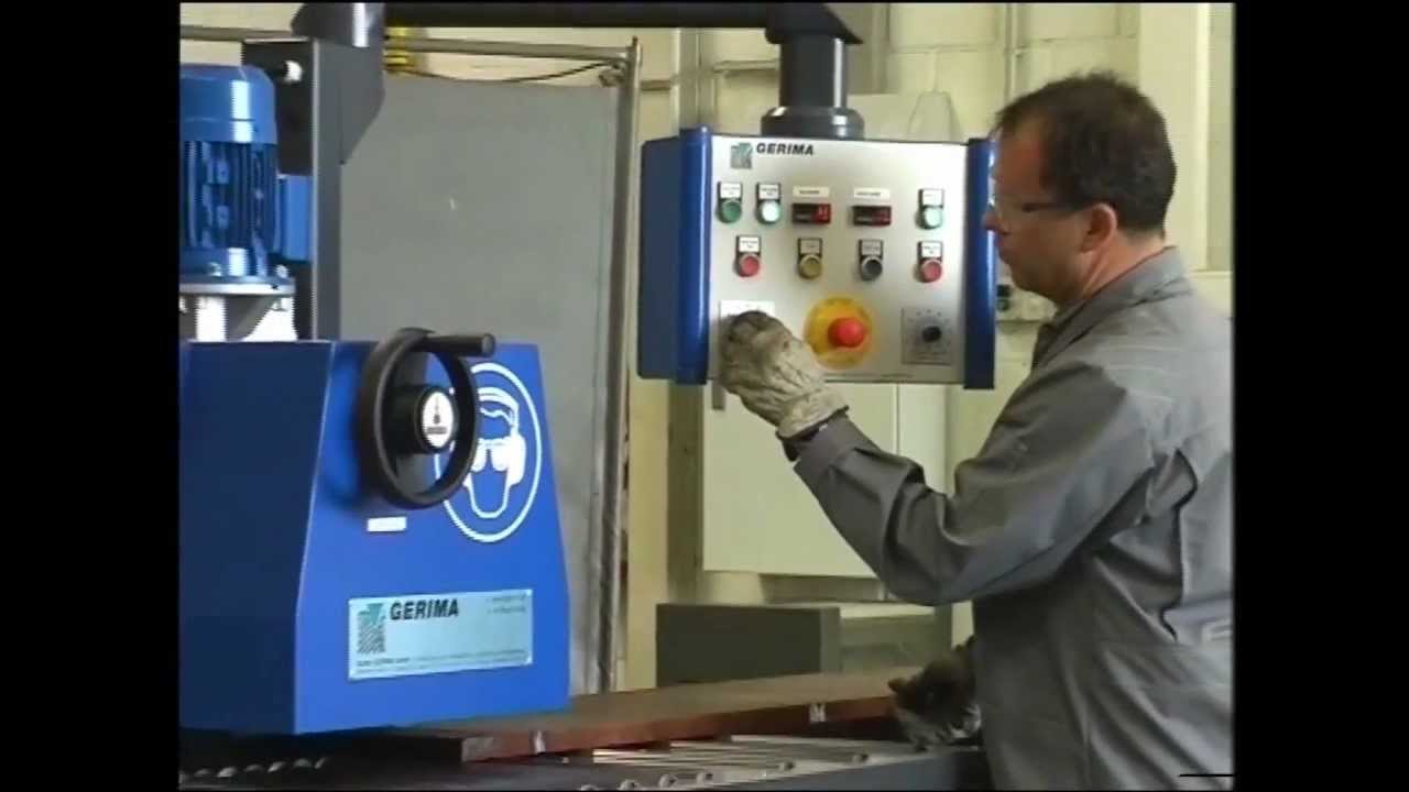 Gerima Stationary Beveler: MMC 600 - YouTube