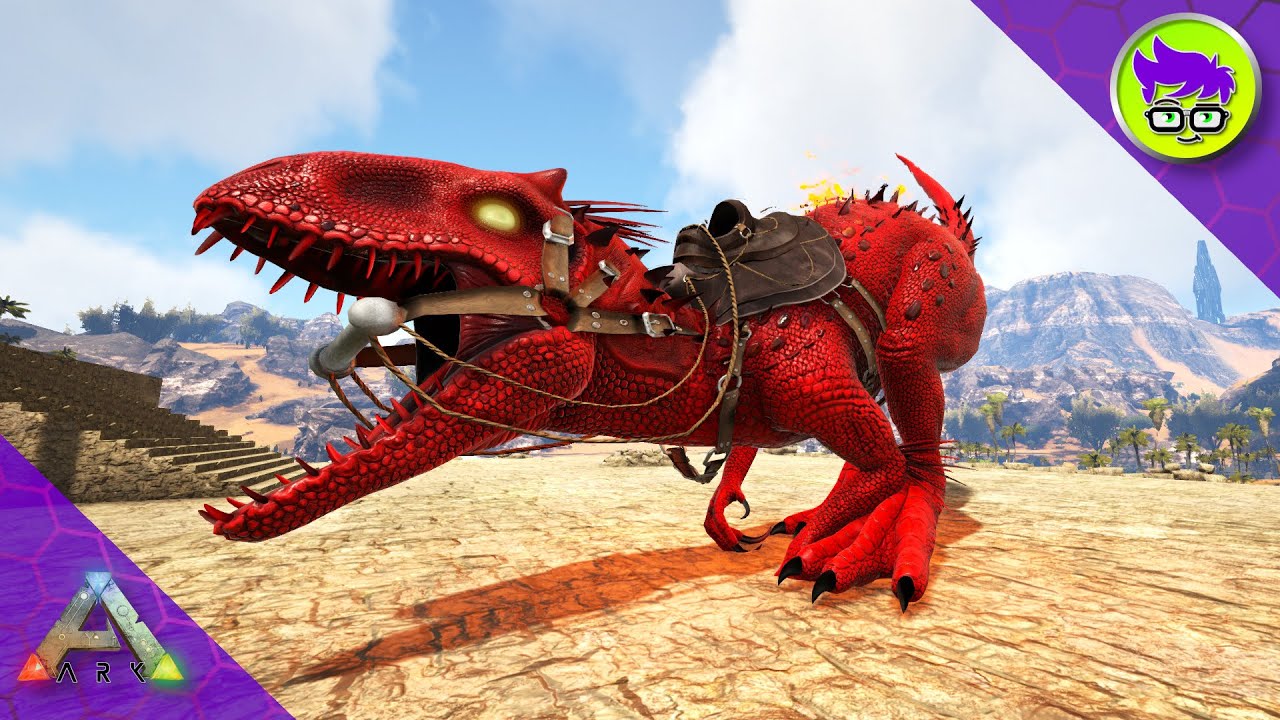 I TAMED A ELEMENTAL FIRE INDOMINUS REX! - Ark Modded Ark Eternal Ep 3 ...