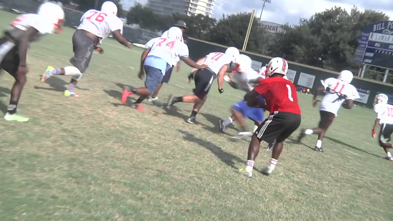 LAMAR TEXANS Football Preview (FSSW High School Spotlight story) - YouTube