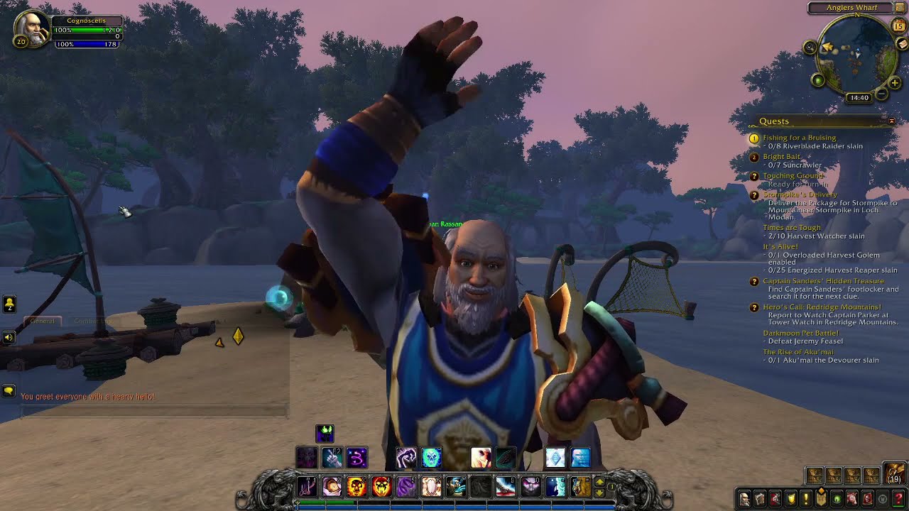 WOW Water Strider Mount Quest: Who Knew Fish Liked Eggs? NO FLY MOUNT ...