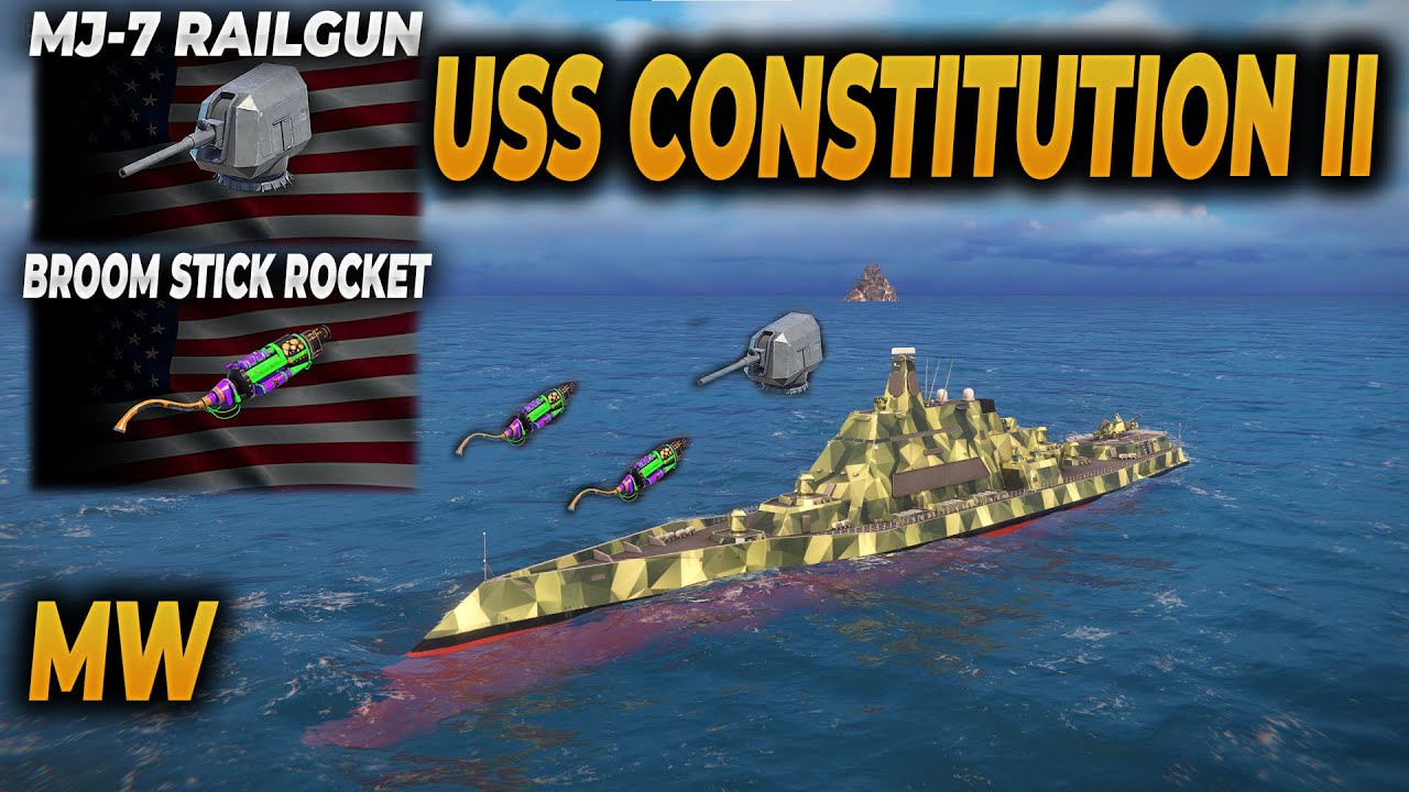 USS CONSTITUTION II - Modern Warships - YouTube