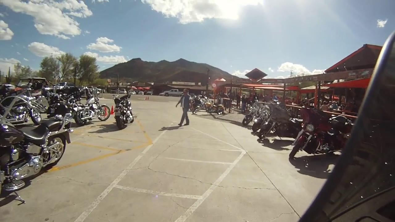 AZ Motorcycle Rides-3.25.2017 Leave Cave Creek - YouTube