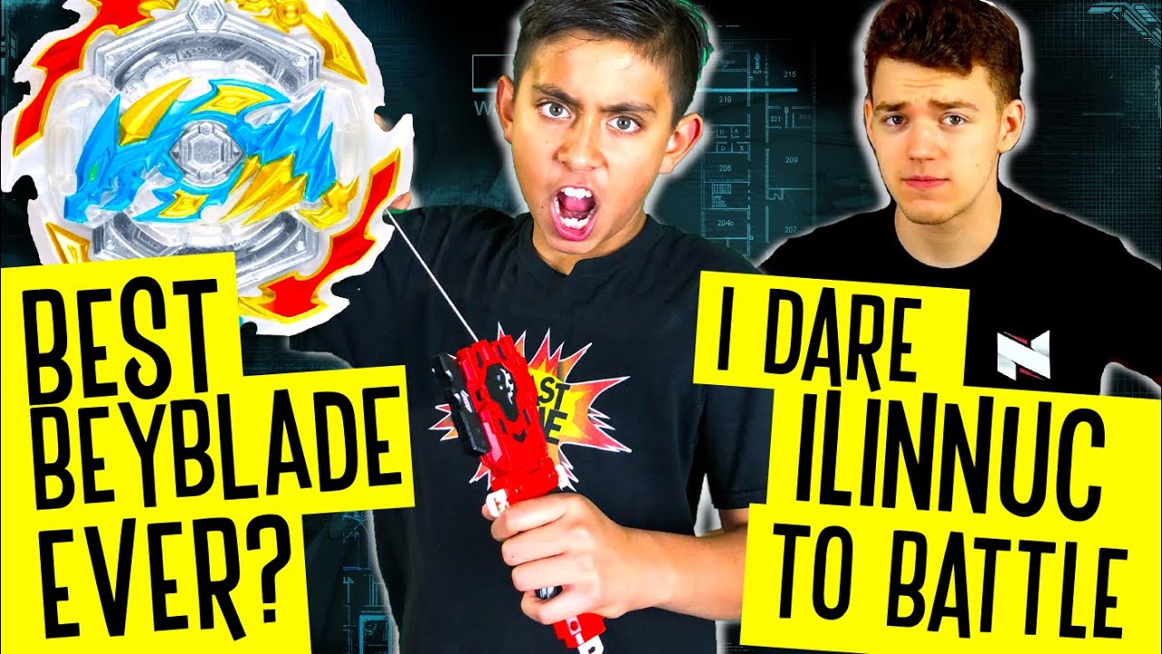 Best Beyblade Ever? Ace Dragon & Ilinnuc Beyblade Challenge! - YouTube