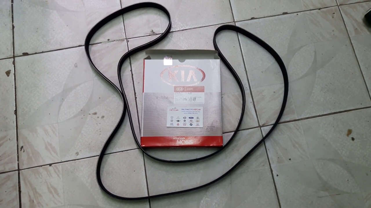 Dây curoa tổng (dây curoa bơm nước) Kia Caren, Forte, Cerato, Sportage ...