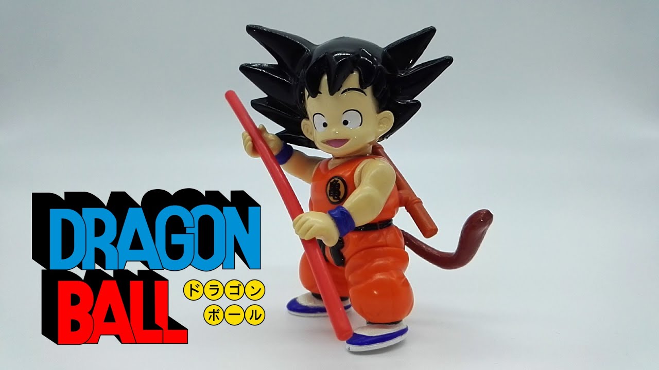 Son Goku Battle Action Figure Bandai - Vintage Toy Review '90 ...