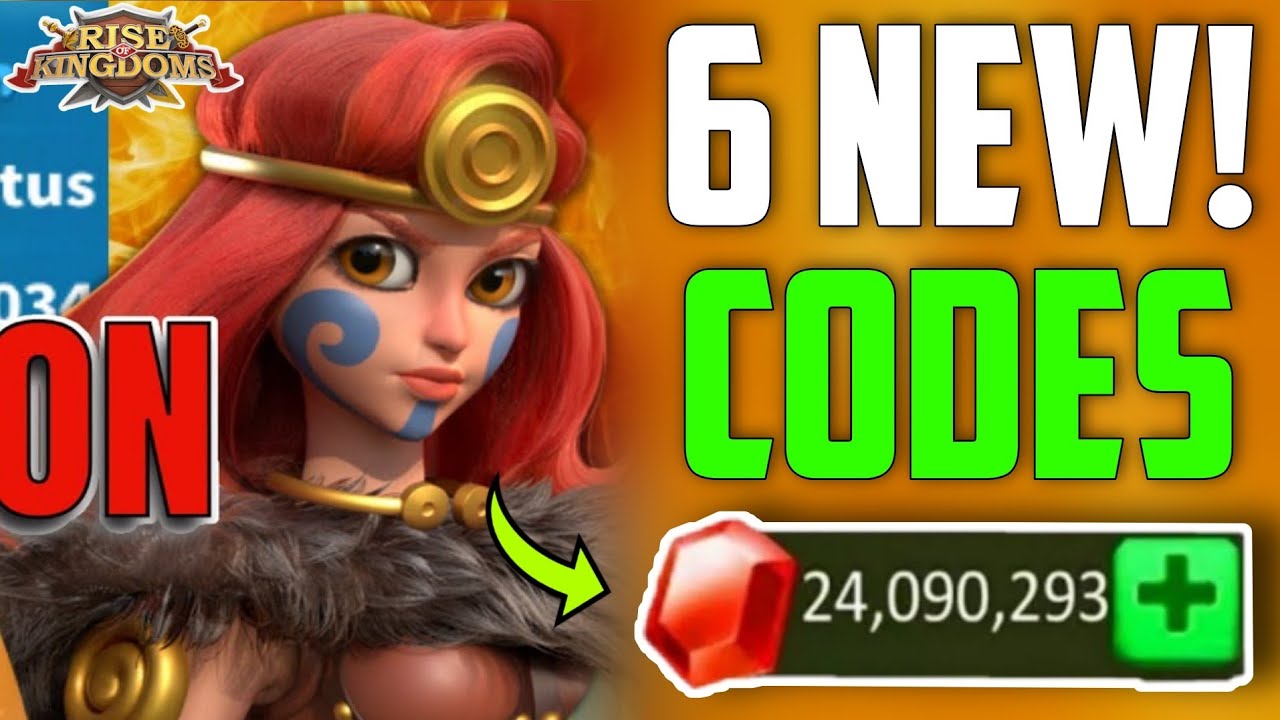 Finally! NEW⚠️ RISE OF KINGDOMS REDEEM CODES 2024 - RISE OF KINGDOMS ...