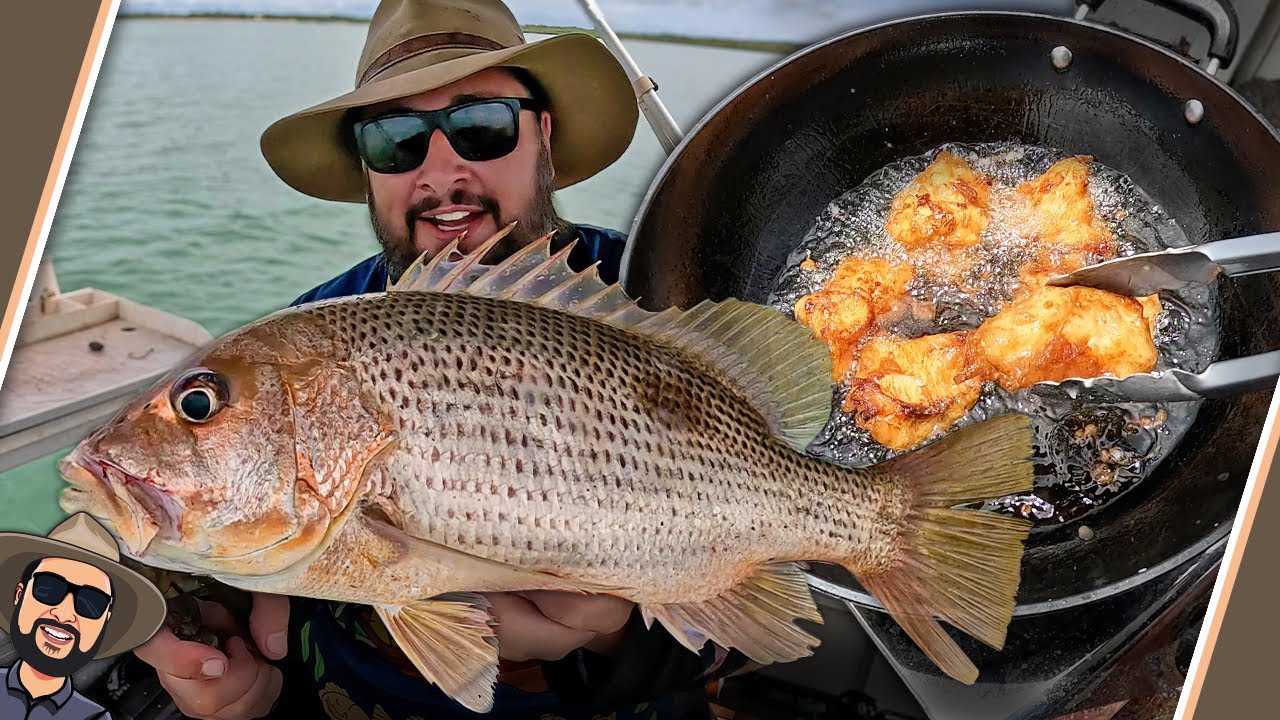 Golden Snapper Catch and Cook - YouTube
