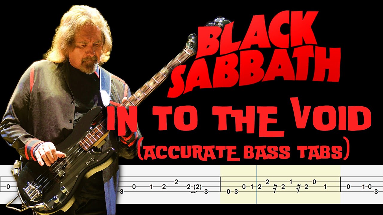 Black Sabbath - Into the void (Bass Tabs + Notation + Lesson) By ...