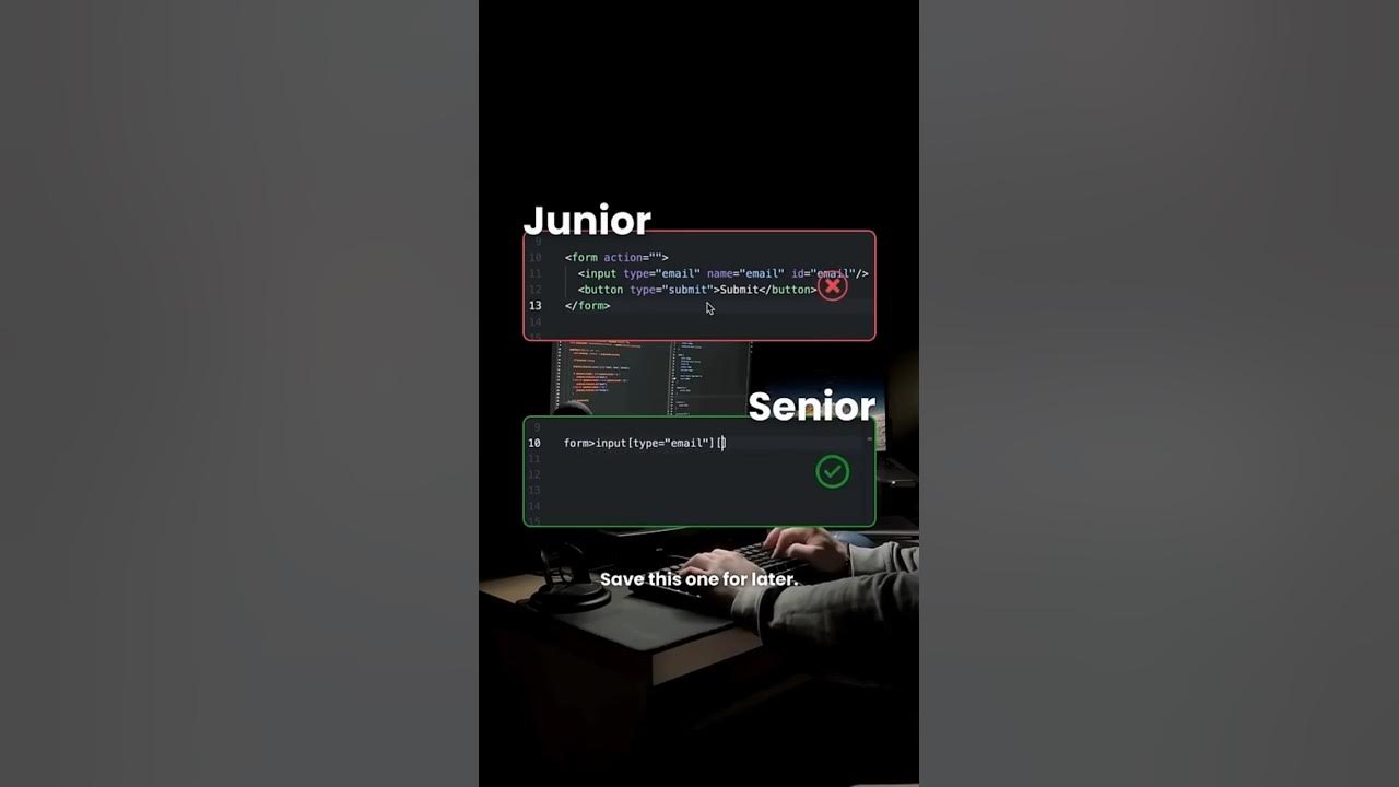 Junior vs Senior Developer: Code Styles and Approaches Compared 💻⚔️ ...