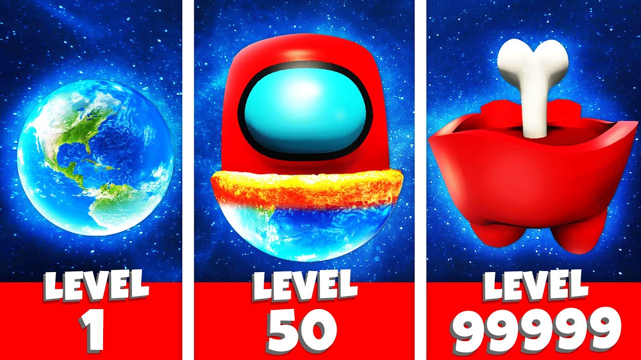 Destroying AMONG US IMPOSTOR PLANET (Solar Smash) - YouTube