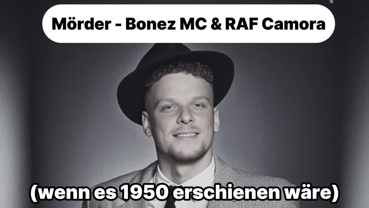 Mörder (wenn es 1950 erschienen wäre) - Bonez MC & RAF Camora - YouTube