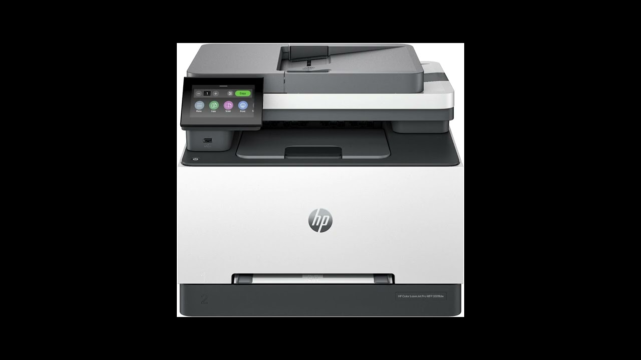 HP Color LaserJet Pro MFP 3301fdw Review | Compact All-in-One Printer ...