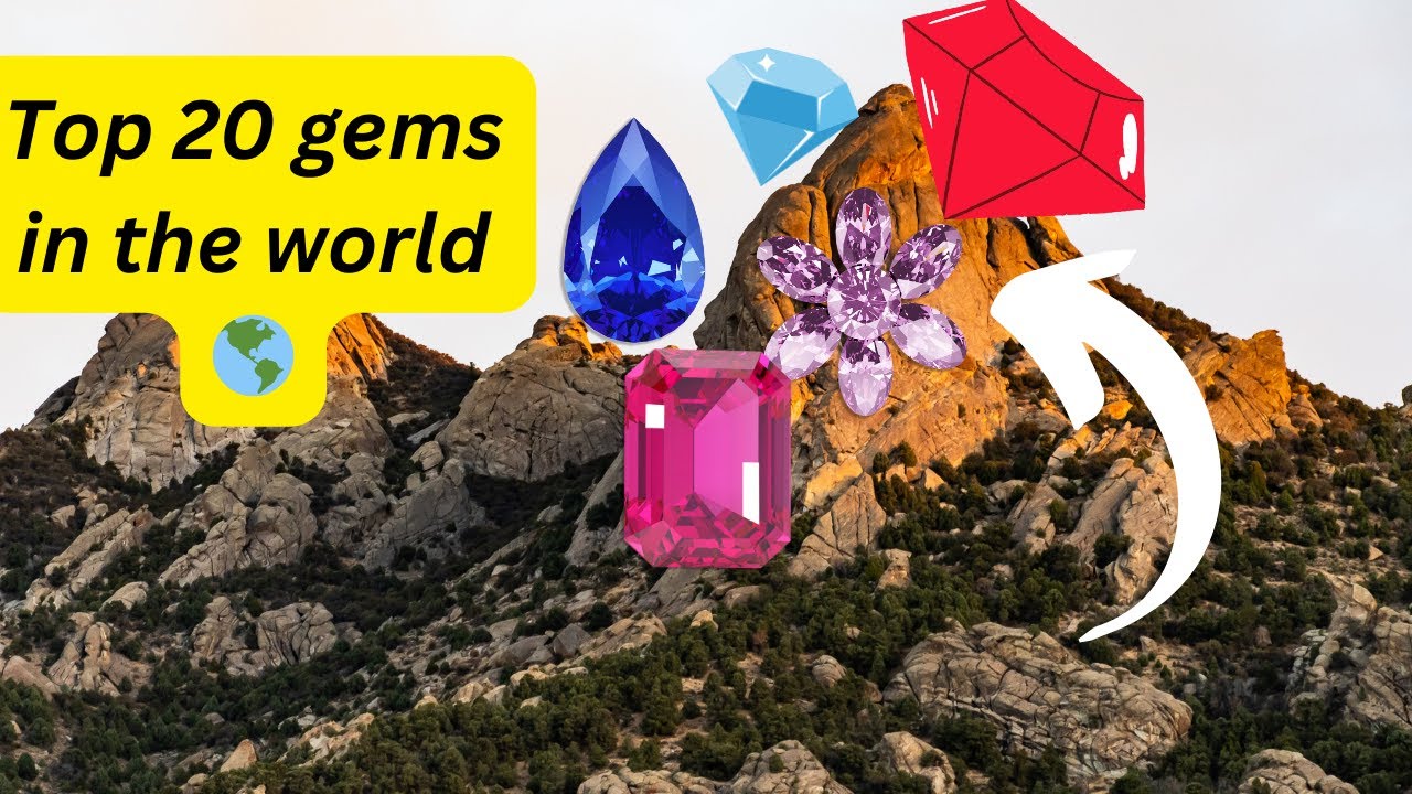 Top 10 Gems in the world 🌎 | Anwar Gems World 🌎 | Top Tourmaline Gems 💎 ...