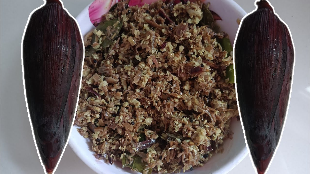 വാഴ കൂമ്പ് തോരൻ റെസിപ്പി | Vazha Koombu Thoran Recipe | #cookingvideo ...