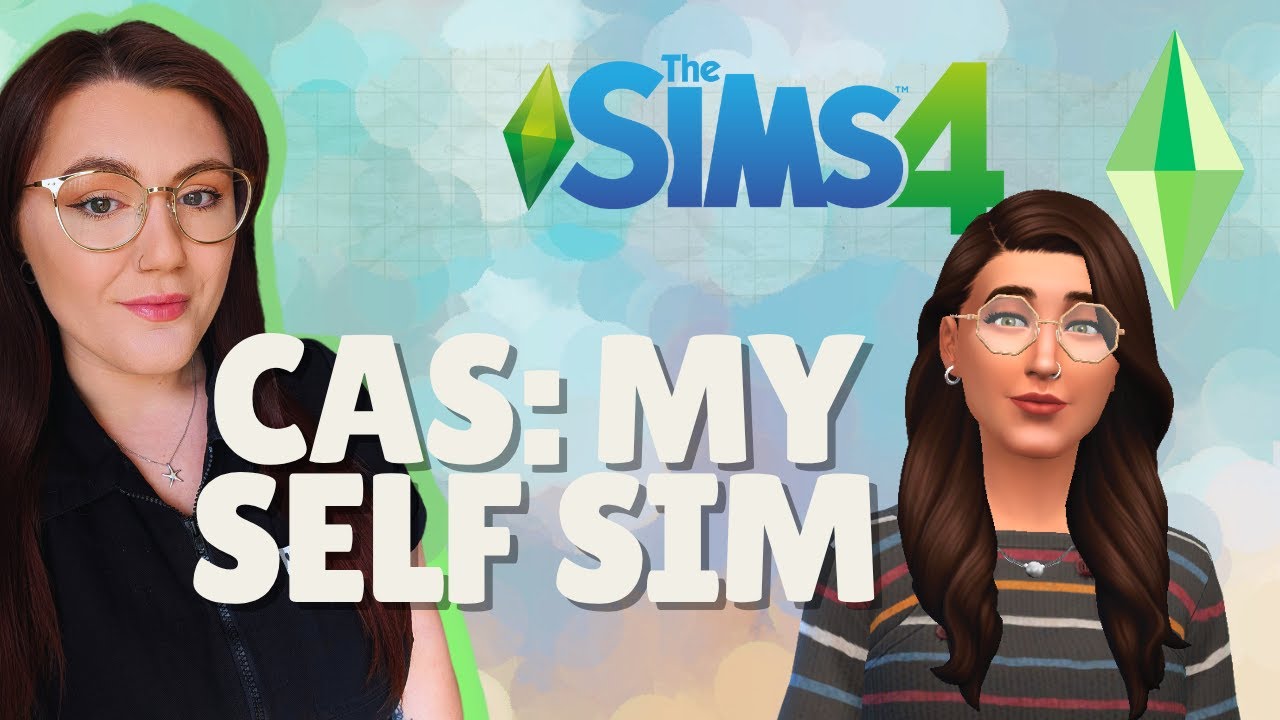 Creating my Self Sim - SIMS 4 CAS - YouTube