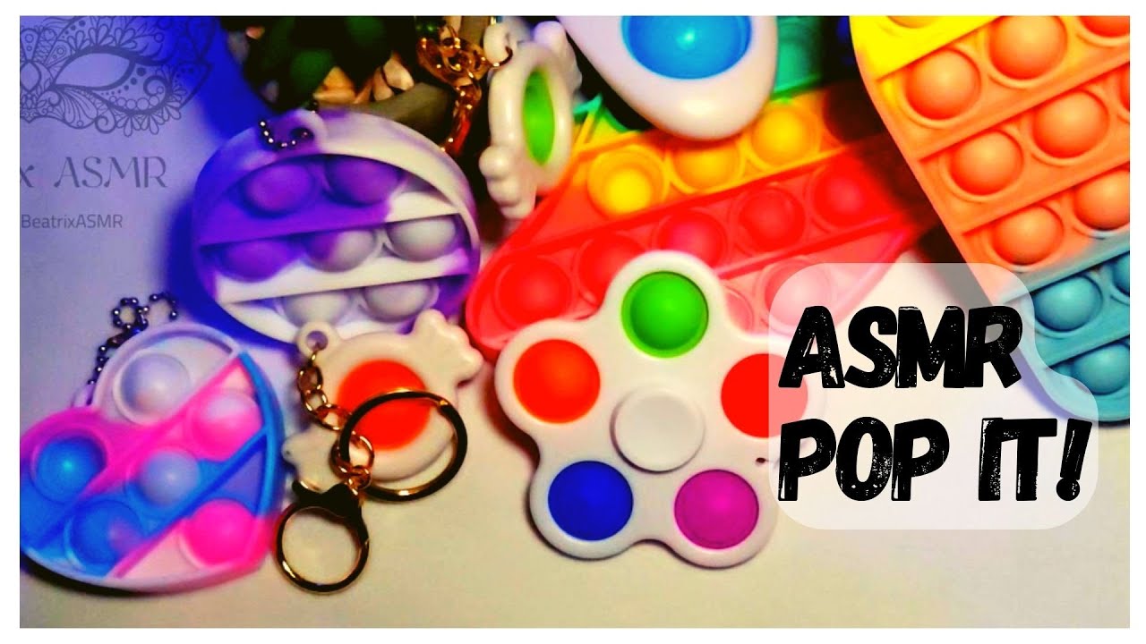 [ASMR] Pop it Triggers ~ Fidget Spinner ~ Bubble Wrap =) ~MEGA RELAXING ...