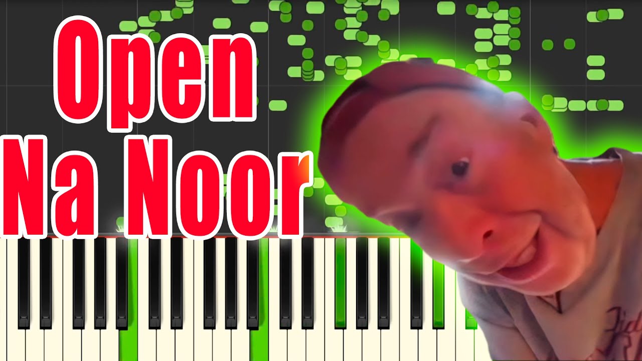 Open Na Noor but it's MIDI (Auditory Illusion) | Open Na Noor Piano ...