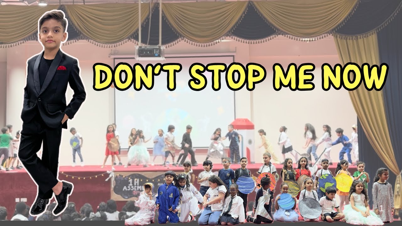 DON’T STOP ME NOW Kids Performance | YEAR 1 Stage Performance - YouTube