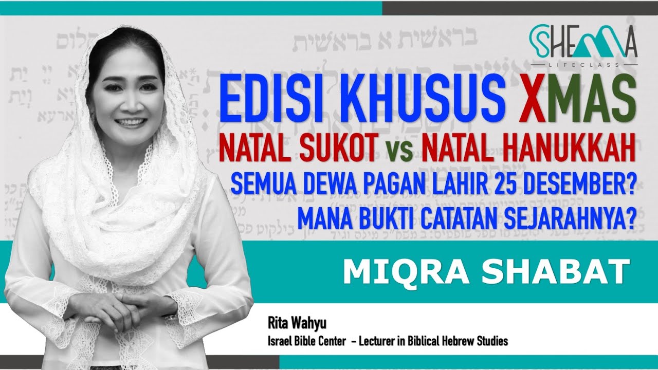 NATAL SUKOT vs NATAL HANUKKAH, Semua Dewa Pagan Lahir Seragam 25 ...