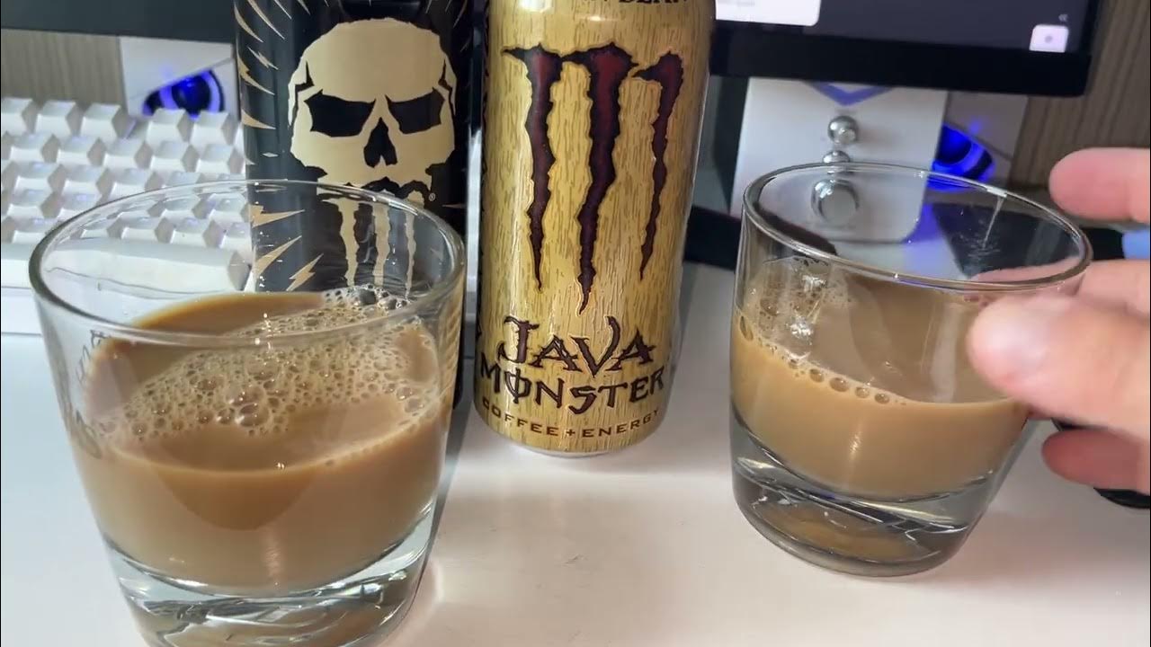 MONSTER JAVA MEAN BEAN Energy Drink - YouTube