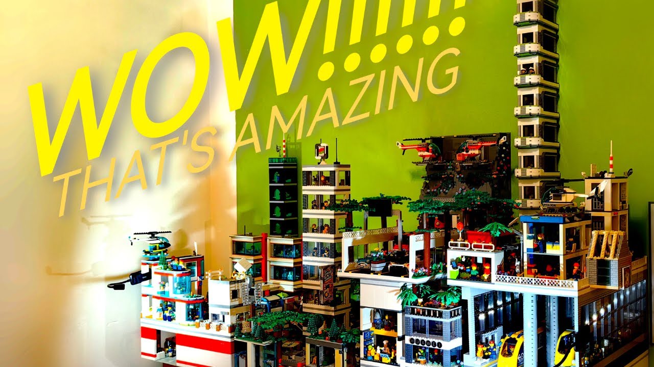 Epische Lego-Welt: Eine Stadt voller Abenteuer und Kreativität! (4K ...