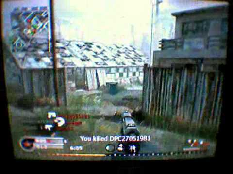 Last COD 4 - TDM - usp .45 - Downpour - 22-2-7 - (Gameplay w ...
