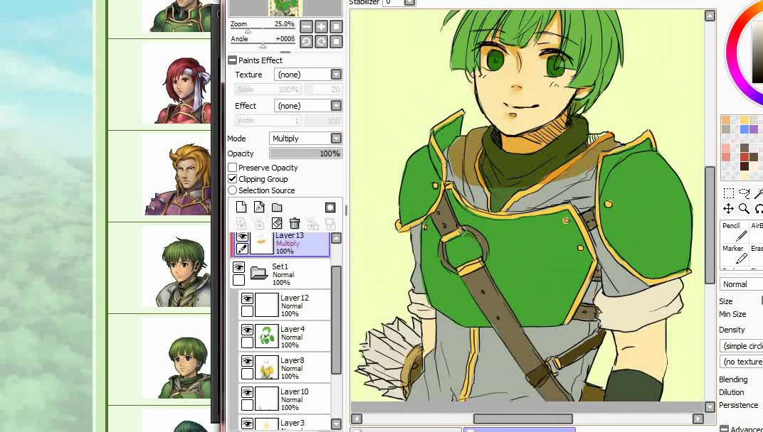 Fire Emblem Speedpaint - Ryan - YouTube