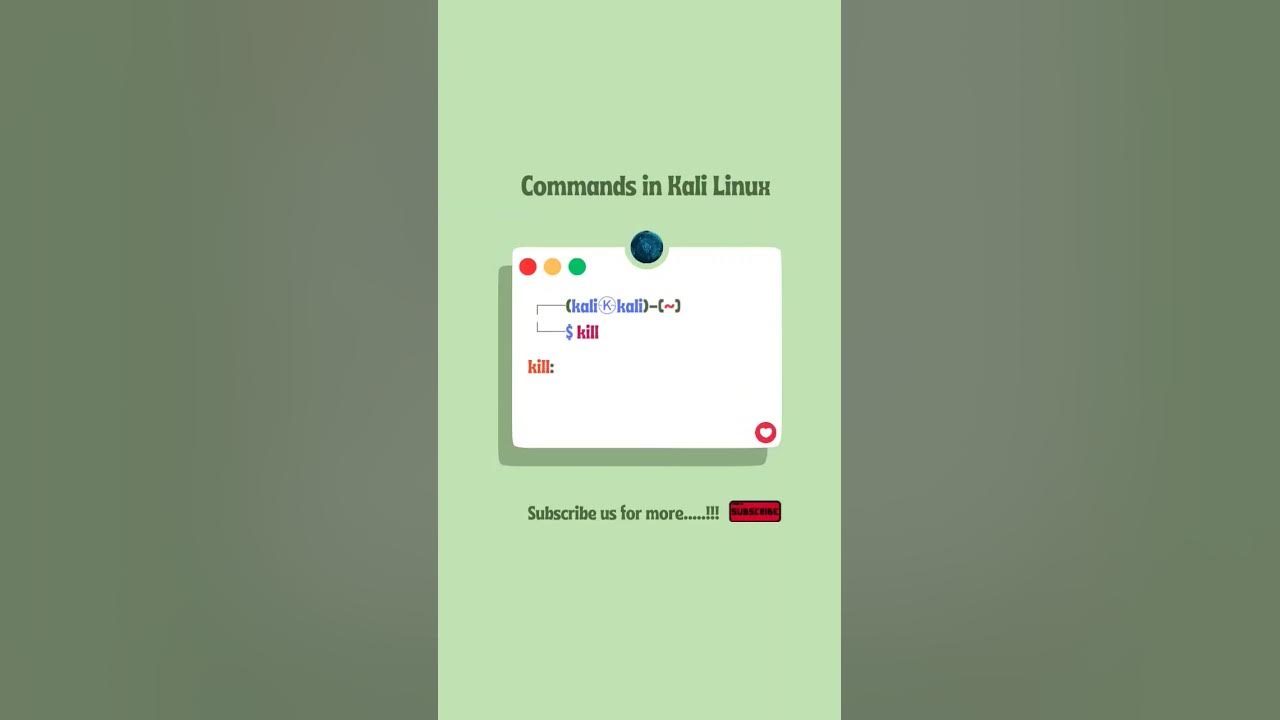 Essential Kali Linux Commands 💻 Kalilinux Linuxcommands Trending Shorts Cybersecurity