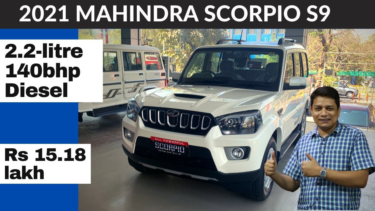 Mahindra Scorpio S9 Walk Around Review - The King of SUVs - YouTube
