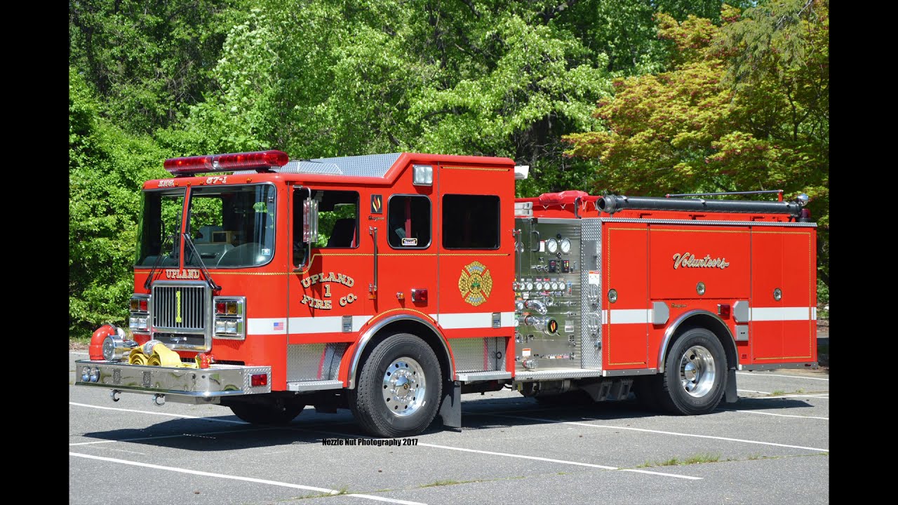 Upland Fire Company- Engine 57- Response Video - YouTube