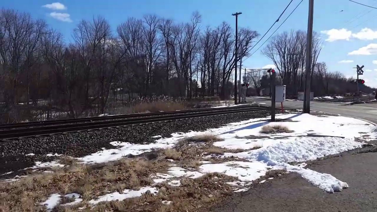 Amtrak, CSO with caboose, and Pan Am in Windsor and Enfield CT - YouTube