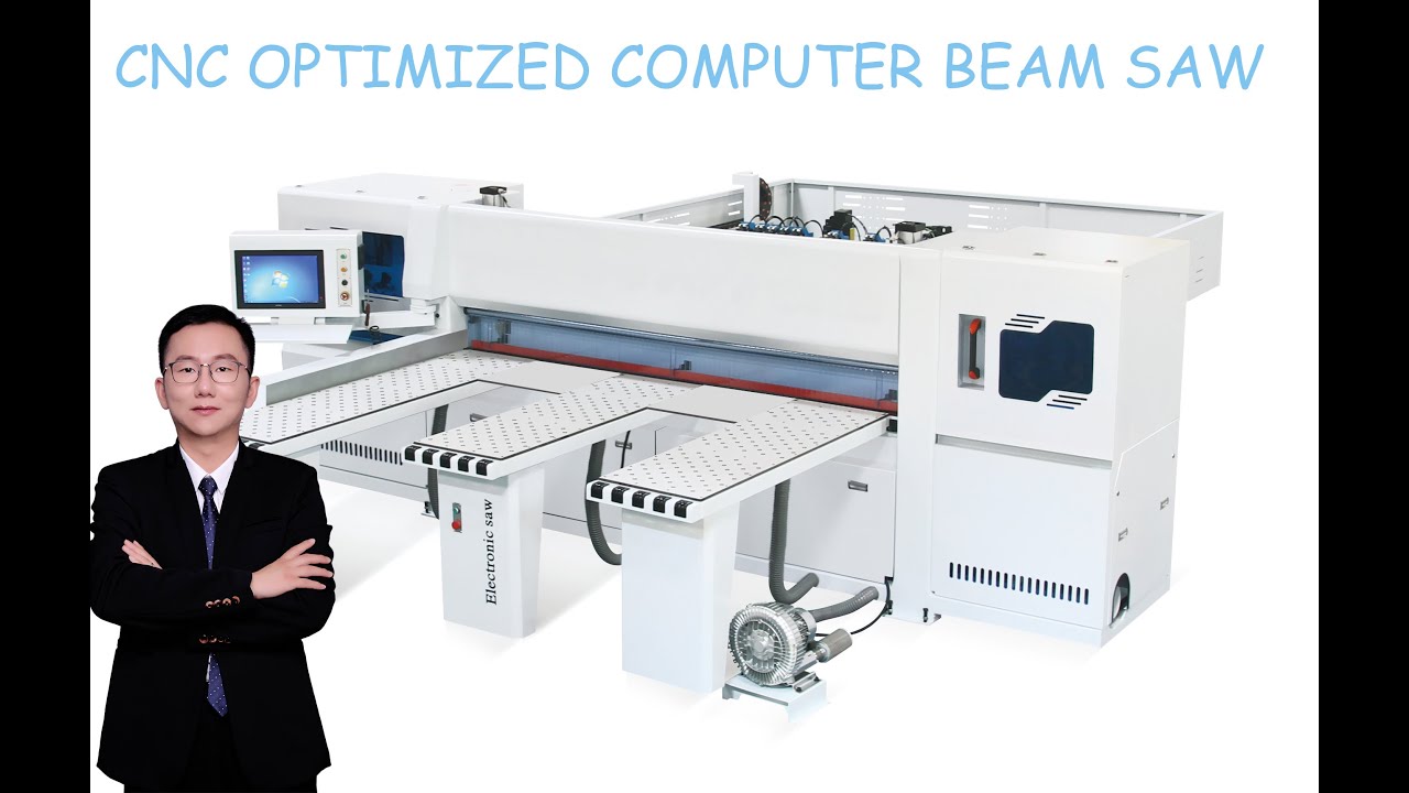 CNC OPITIMIZED COMPUTER BEAM SAW - YouTube