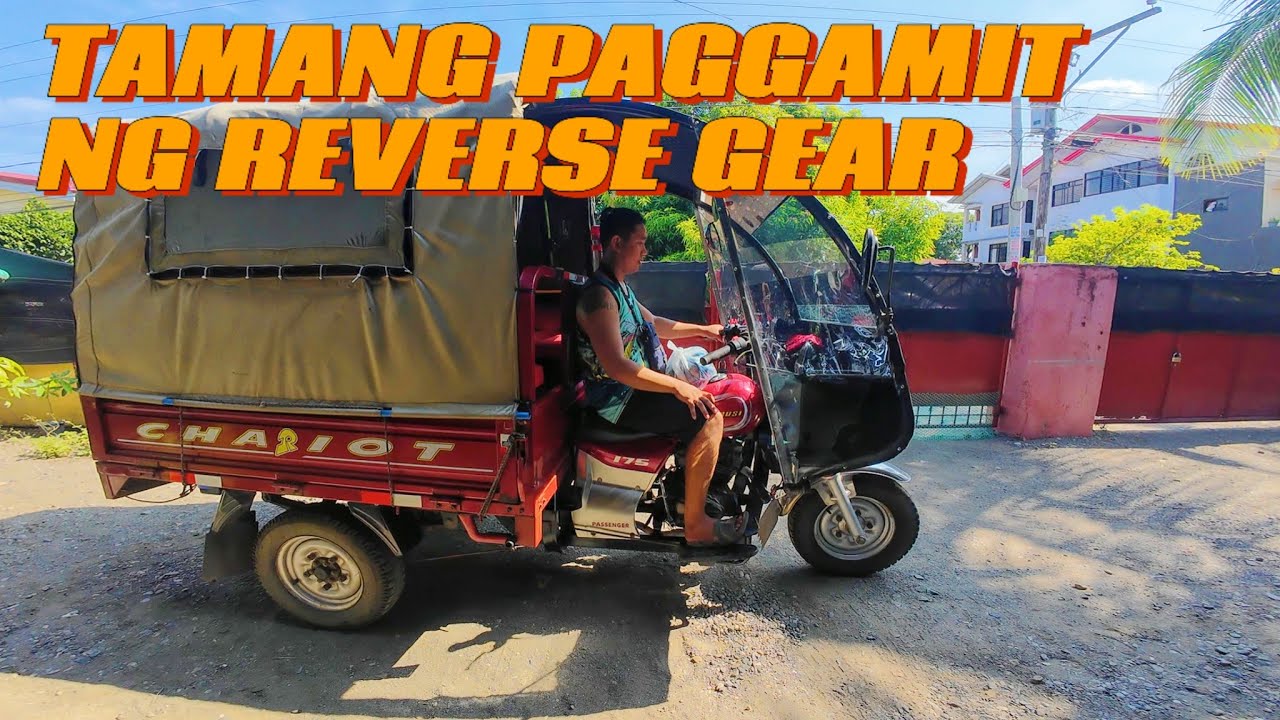 RUSI CHARIOT 175 GANITO TAMANG PAGGAMIT NG REVERSE GEAR PARA HINDI AGAD ...