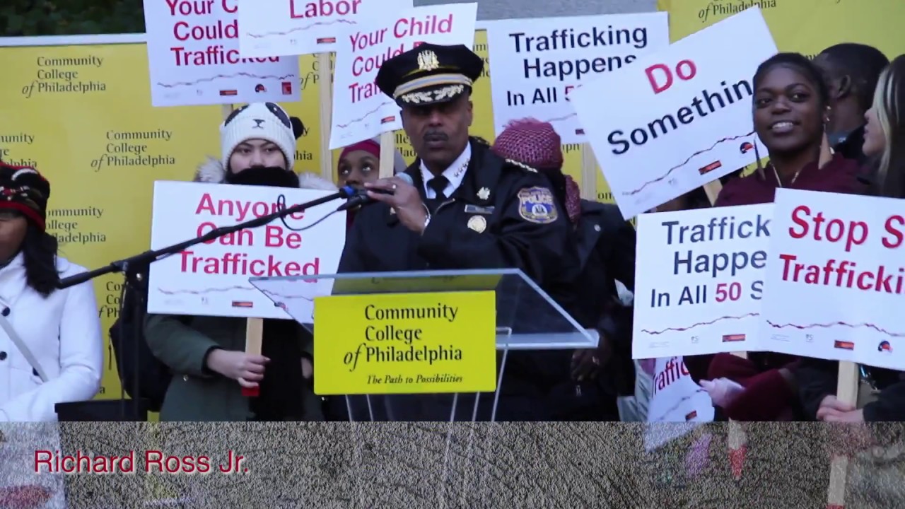 Scenes from the Red Sand Walk for Human Trafficking Awareness - YouTube