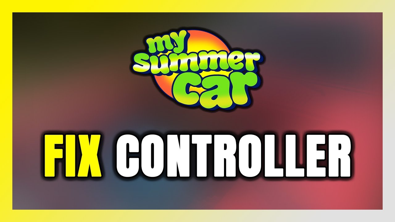 How to FIX My Summer Car Controller/Gamepad Not Working on PC - YouTube