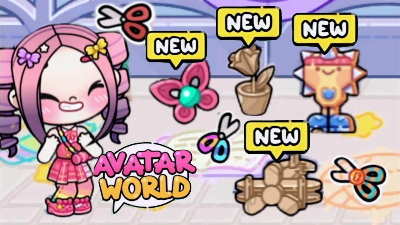 MAGIC SCISSORS THAT CAN PRODUCE CUTE STUFF | AVATAR WORLD | TUTORIAL #avatarworld #avatar #games ...