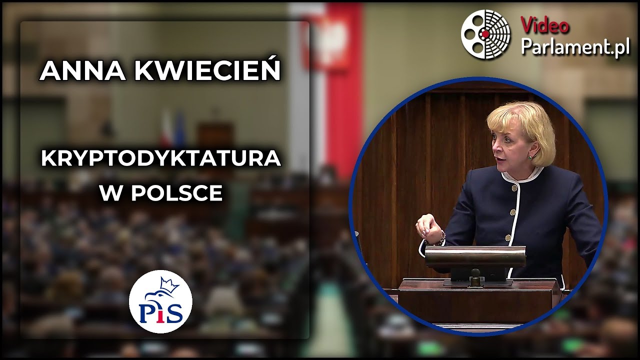 Anna Kwiecień: Sprawa Kraskowskiego to kryptodyktatura - YouTube