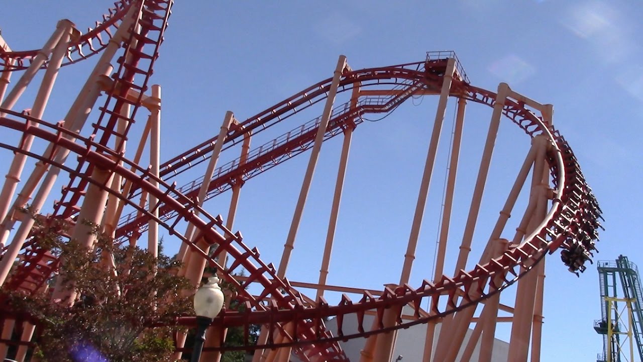 Kong Off-Ride Six Flags Discovery Kingdom HD 60fps - YouTube