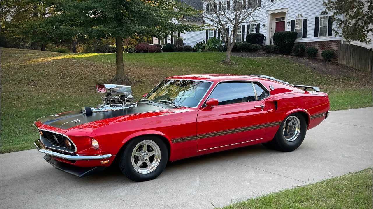1969 Ford Mustang Pro Street FOR SALE! SOLD! - YouTube