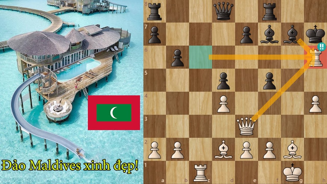 Chess TC phế Xe thiên tài Checkmate Cao thủ đảo Maldives Elo 2106 đầy ...